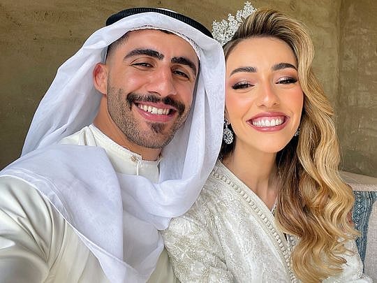Nora and Khalid knew they’d found love the moment they met in Dubai