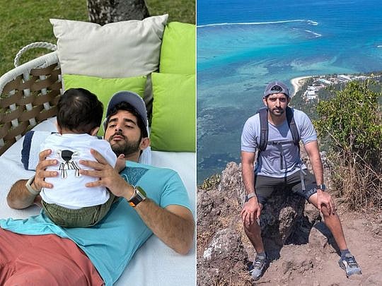 Sheikh Hamdan shares pictures of family holiday in Mauritus