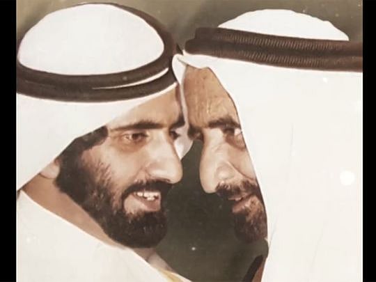 Sheikh Mohammed pays touching tributes to his father Sheikh Rashid