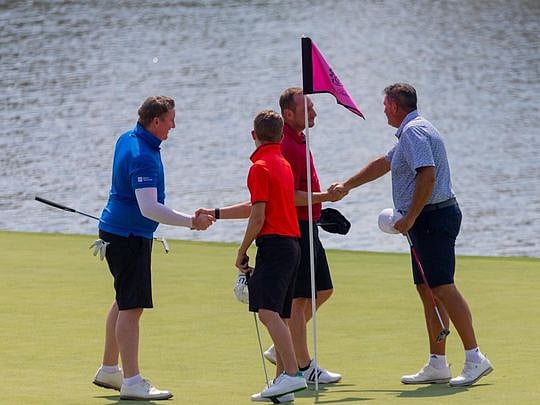 Scratch Team at Trump International Dubai beat the Members