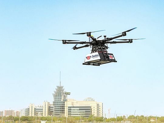 Watch: Drones deliver consumer goods in Dubai