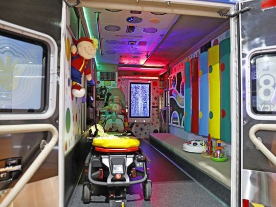 Video: UAE’s first ‘sensory ambulance’ launched for people with autism ...