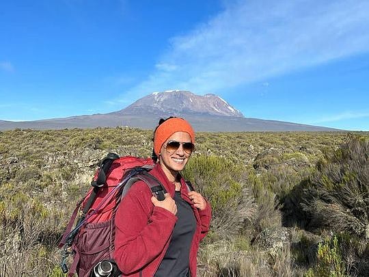 Dubai: Indian expat mum, 38, who beat cancer twice, conquers Mount ...