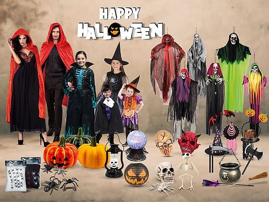 Daiso Japan- for the largest and spookiest Halloween collection in the UAE