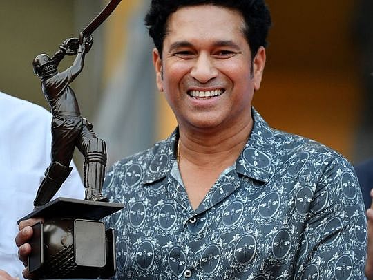 50 years of Sachin Tendulkar honoured with life-size ‘Master Blaster ...
