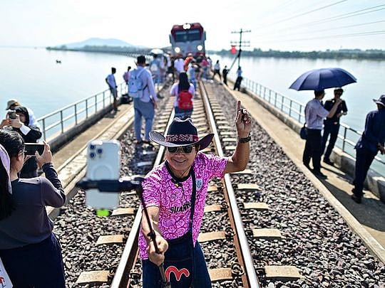 Unique railway adventure: All aboard Thailand's 'floating train'
