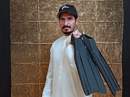 Meet Emirati Mohammad Al Falasi an avid free diver in Dubai