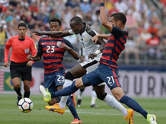 Ghana footballer Raphael Dwamena dies aged 28 after collapsing on the pitch