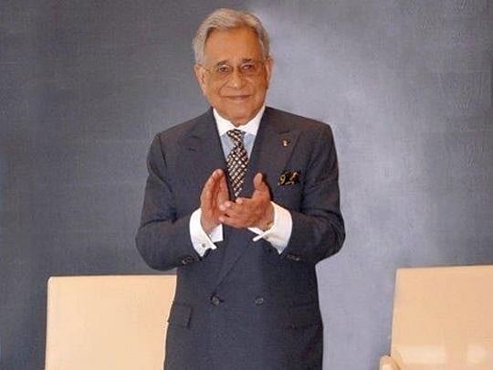 Prithvi Raj Singh Oberoi, Chairman Emeritus of Indian hospitality chain ...