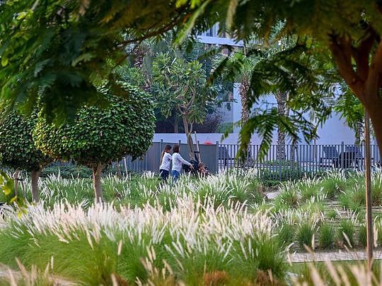 Inside Midtown community in Dubai