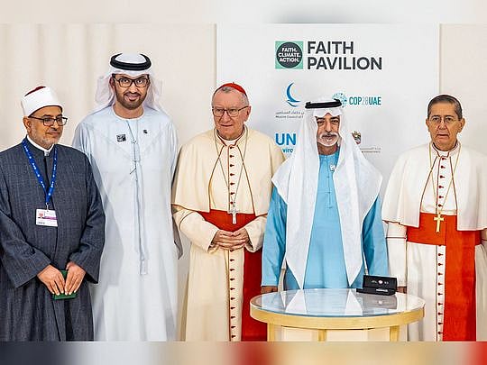 Watch: World religious leaders come together to open first Faith ...