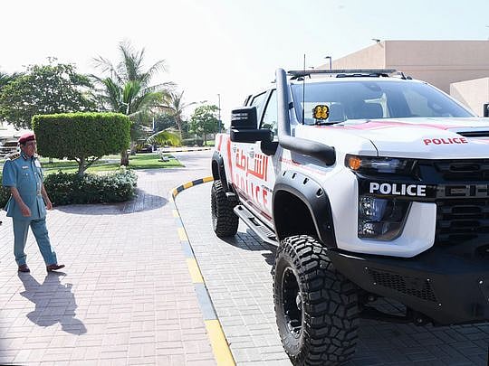 UAE: New rescue vehicle for rough terrain, bad weather