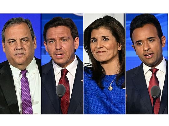 Four Republicans will be on stage for the fourth presidential debate