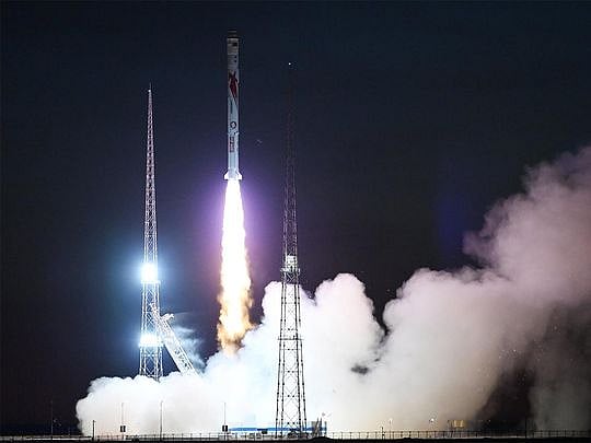 Video: China LandSpace's methane-powered rocket sends satellites into orbit