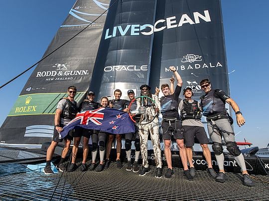 New Zealand SailGP clinch Emirates Dubai SailGP in thriller