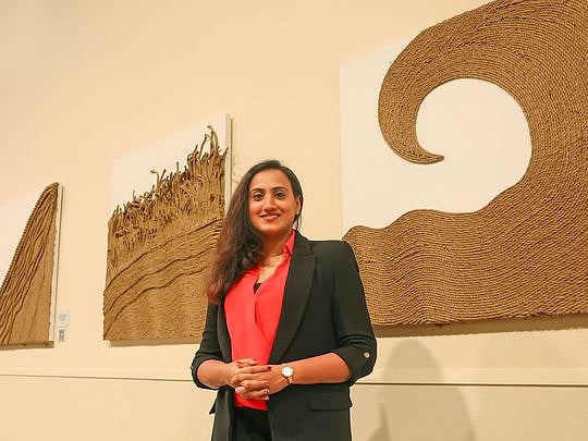 COP28 in UAE: Dubai-based Indian artist showcases Emirati culture in ...