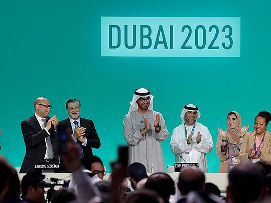 COP28 adopts landmark 'UAE Consensus' on climate change