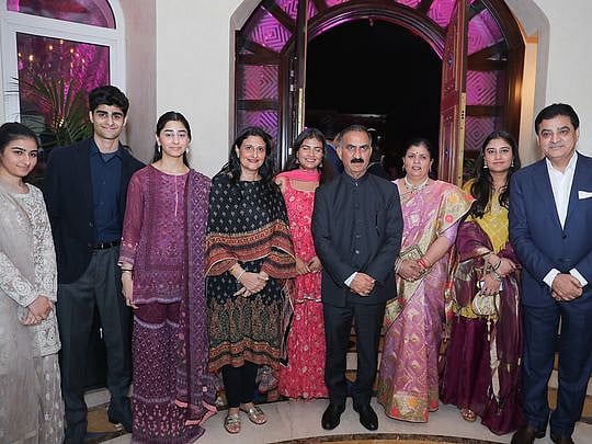 Channel 2 Group Chairman Ajay Sethi hosts Himachal Pradesh Chief ...