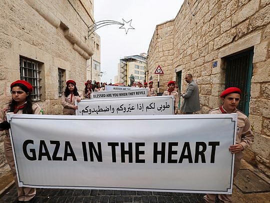 ‘The bells of Bethlehem ring for a ceasefire in Gaza’: Sombre Christmas ...