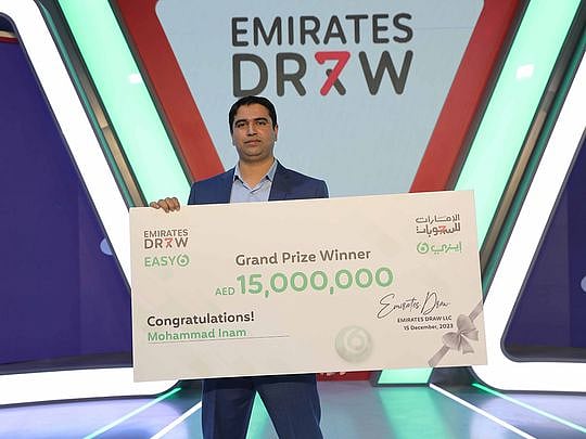 Pakistani auditor in UAE wins Dh15 million in Emirates Draw EASY6