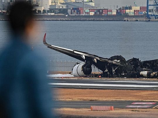 Photos: Runway safety concerns in focus as Japan probes Tokyo crash
