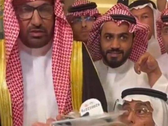 Watch: Saudi man who pardoned son’s killer gifted with 6 luxury vehicles