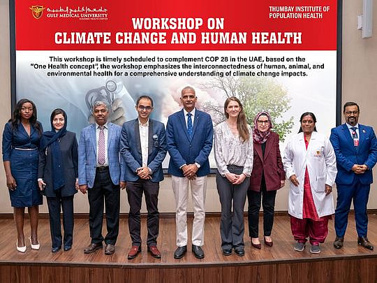 Gulf Medical University hosts dialogue on integration of climate and ...