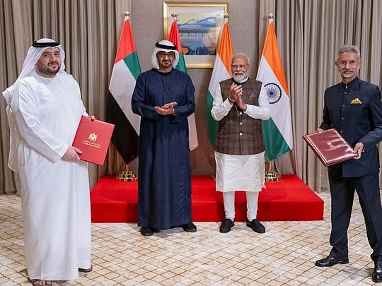 UAE President Sheikh Mohamed and Indian PM Narendra Modi discuss ...