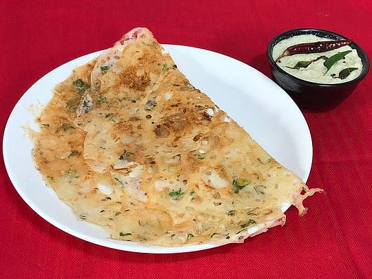 Video: Guide to making South Indian Rava Dosa or semolina crepe