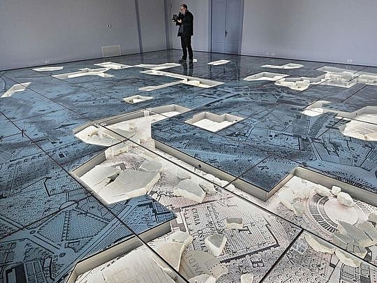 Photos: Monumental ancient map re-emerges in new Rome museum