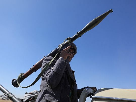 Yemen Al Houthi militants fire missile at US warship in Red Sea in ...