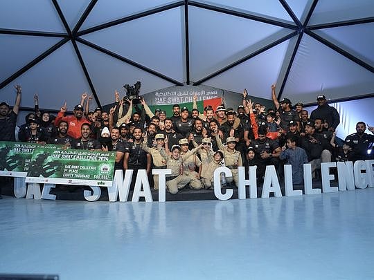 Dubai Police crowned champions of UAE SWAT Challenge 2024