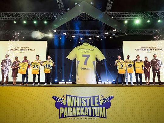 Etihad Airways joins hands with five-time IPL champions Chennai Super Kings