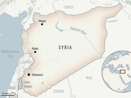 Israel strikes west of Syrian capital Damascus