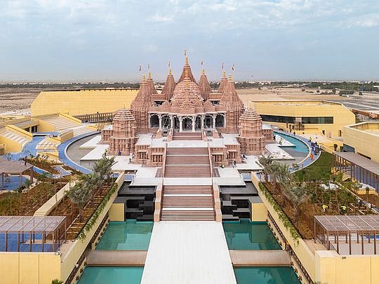 First Hindu stone mandir in Abu Dhabi to be inaugurated by Indian PM ...