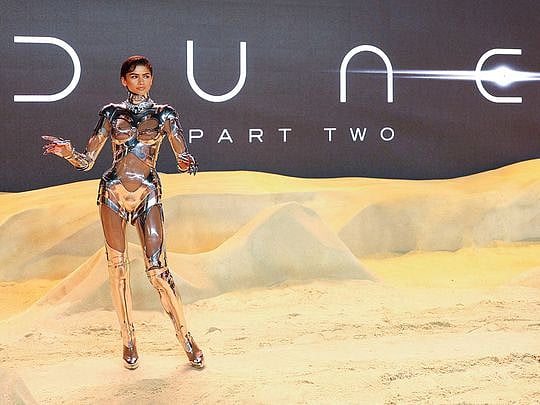 Ahead of UAE premiere of 'Dune: Part Two' Zendaya stuns in vintage ...