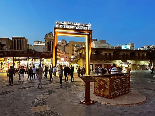 Watch: Dubai's Old Baladiya Street transformed into tourist corridor