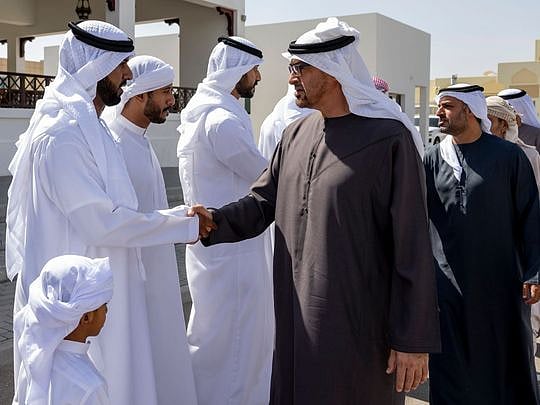 UAE President Sheikh Mohamed offers condolences over passing of Ghanem ...