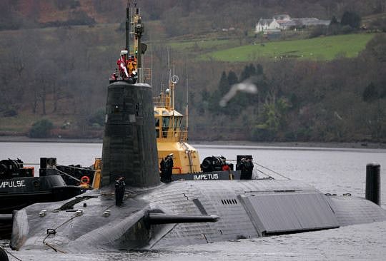 Britain’s Trident nuclear deterrent missile system misfires during test