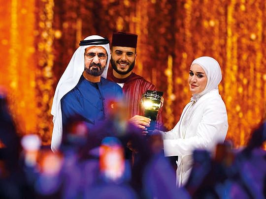 UAE: Sheikh Mohammed crowns Iraqi pharmacist Tala Al Khalil as Arab ...