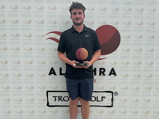 Tommy Fleetwood's stepson, Oscar Craig, wins Ras Al Khaimah Men's Open