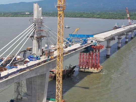 Philippines: 6.4-billion Mindanao bridge now nearly 90% complete, due this 2024
