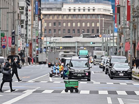 Uber Eats rolls out self-driving robot deliveries in Tokyo