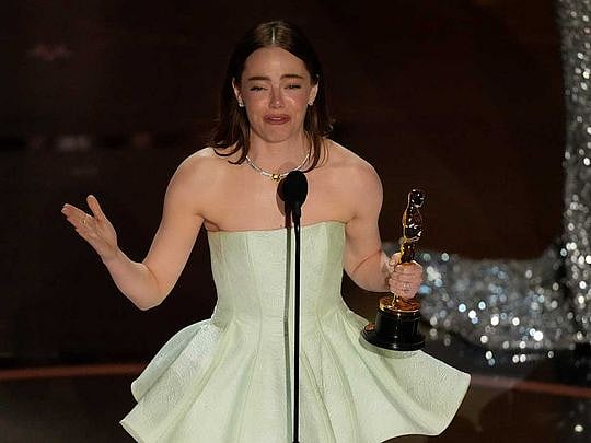 Oscars 2024: Emma Stone wins second career best actress Oscar for 'Poor ...