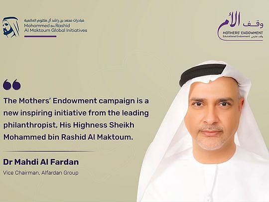Alfardan Group contributes Dh50 million to Mothers’ Endowment campaign ...