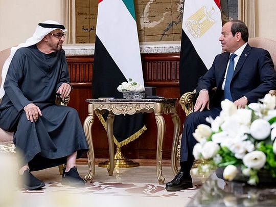 UAE, Egypt Presidents meet in Cairo, discuss bilateral ties and ...