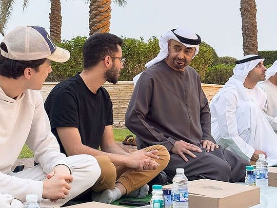 Watch: UAE President joins iftar gathering at Sheikh Zayed Grand Mosque ...