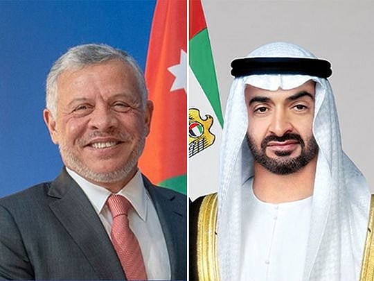 UAE President and King of Jordan discuss bilateral relations and ...
