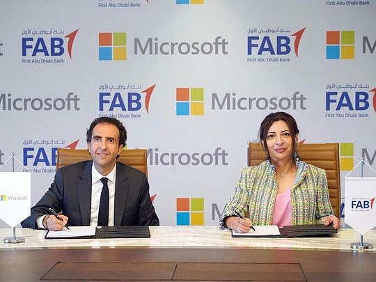 FAB, Microsoft announce strategic partnership on AI-based banking