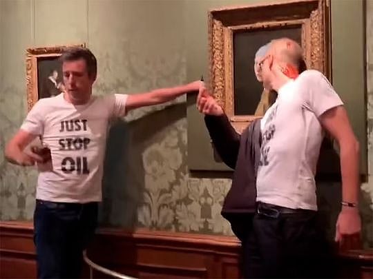 Environmental activists deface artwork: A controversial tactic or ...